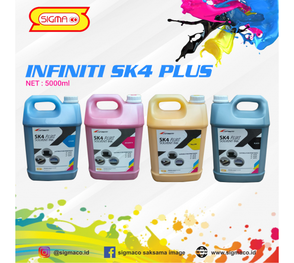 Jual Tinta SK4 Plus Kemasan 5 Liter | Pusat & Distributor Tinta Printing